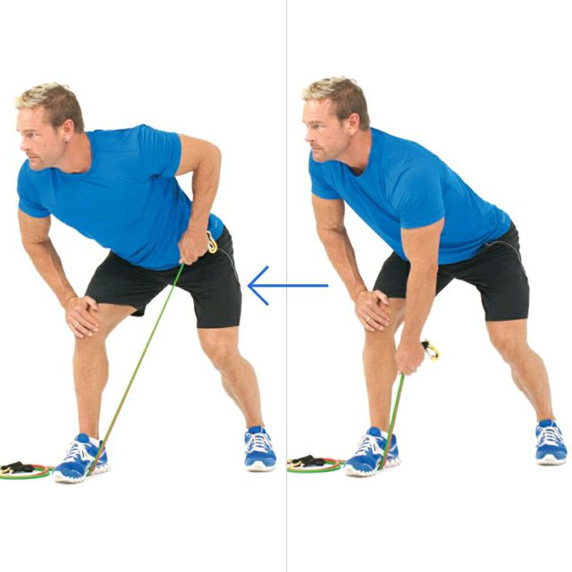 Left Side Lawnmower With Band by Brittany D. - Exercise How-to - Skimble