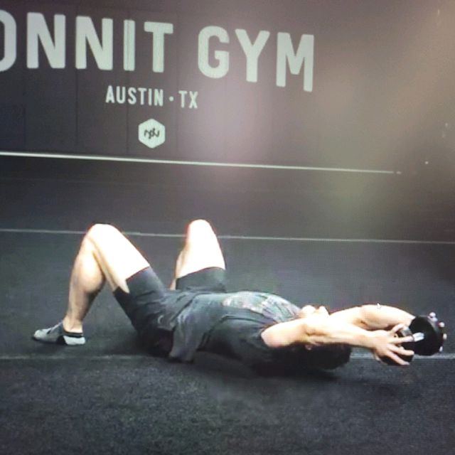 Floor Lat Pull Over - Exercise How-to - Skimble