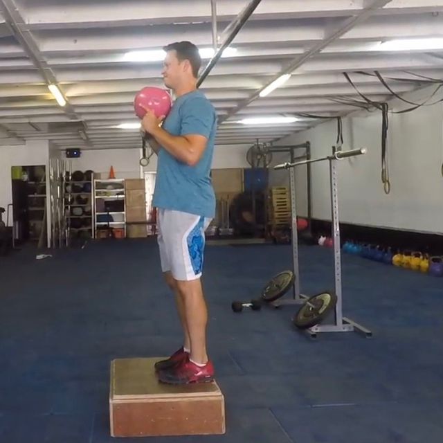 Goblet Right Leg Step Down Reverse Lunge by Brian F. - Exercise How-to ...