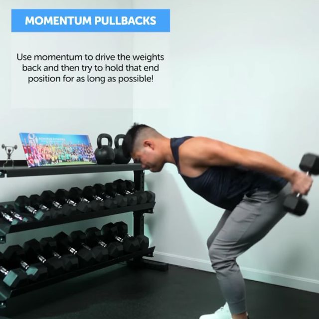 Momentum Pullbacks - Exercise How-to - Workout Trainer by Skimble