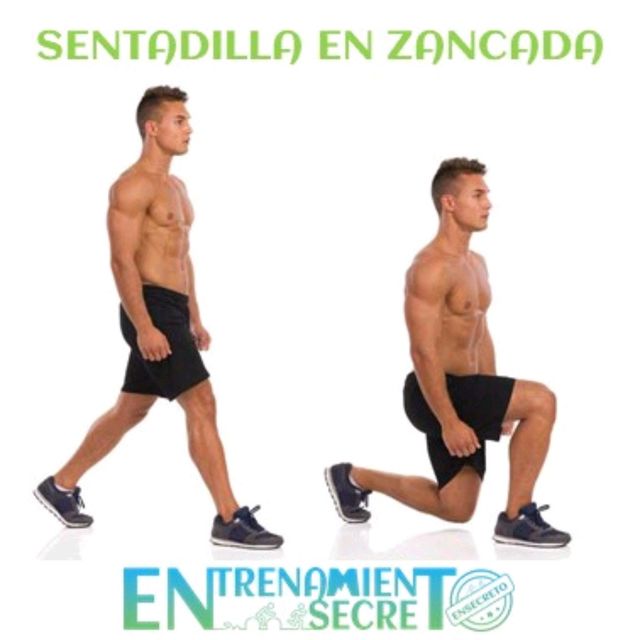 Sentadilla En Zancada Izquierda by Jose Carlos Moreno Perez - Ejercicio ...
