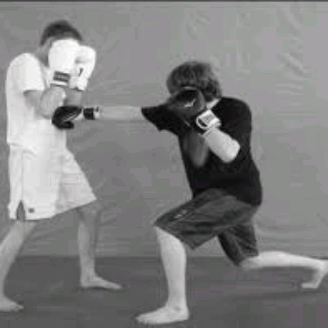 Combination: Straight Right To Body, Left Hook, Low Kick by Previn L ...