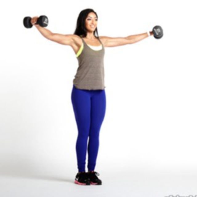 Shoulder Lateral Pulses by ꧁𝒩𝒶𝓉𝒽𝒶𝓁𝒾ℯ ꧂ ℒ𝒾𝓉𝒶𝓁𝒾ℯ𝓃 - Exercise How-to - Skimble