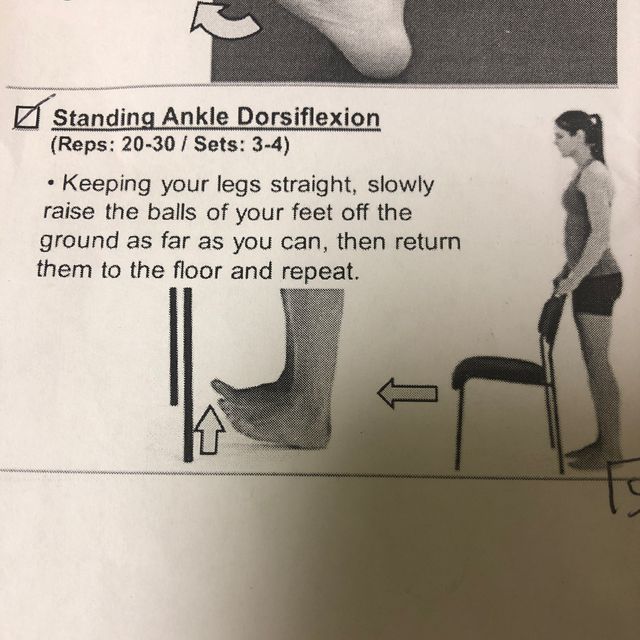 Standing Ankle Dorsiflexion by Steve T. - Exercise How-to - Skimble