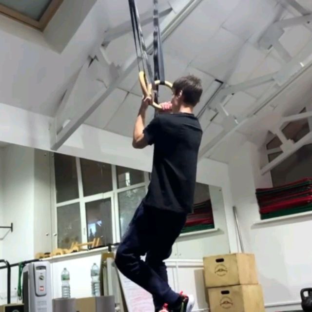 Rotation In Hang On Rings - Exercise How-to - Workout Trainer by Skimble