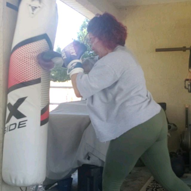 Jab, Cross, L Hook, R Hook, KNEES - Exercise How-to - Workout Trainer ...