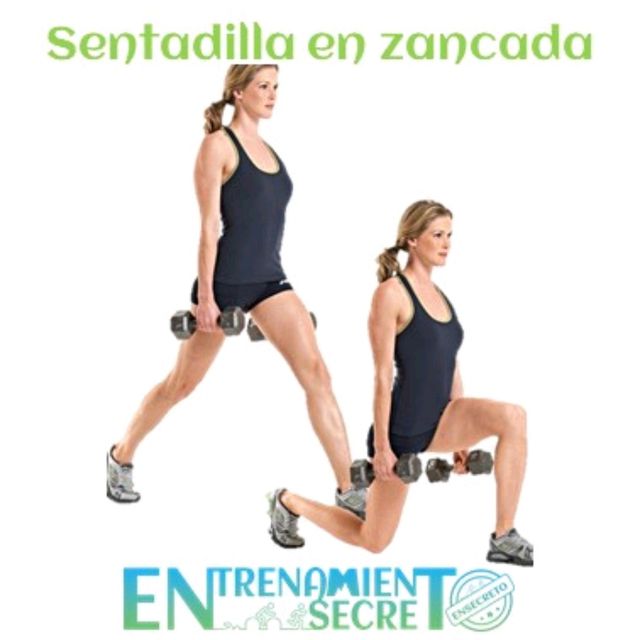 Sentadilla Zancada Derecha por Jose Carlos Moreno Perez - Ejercicio ...