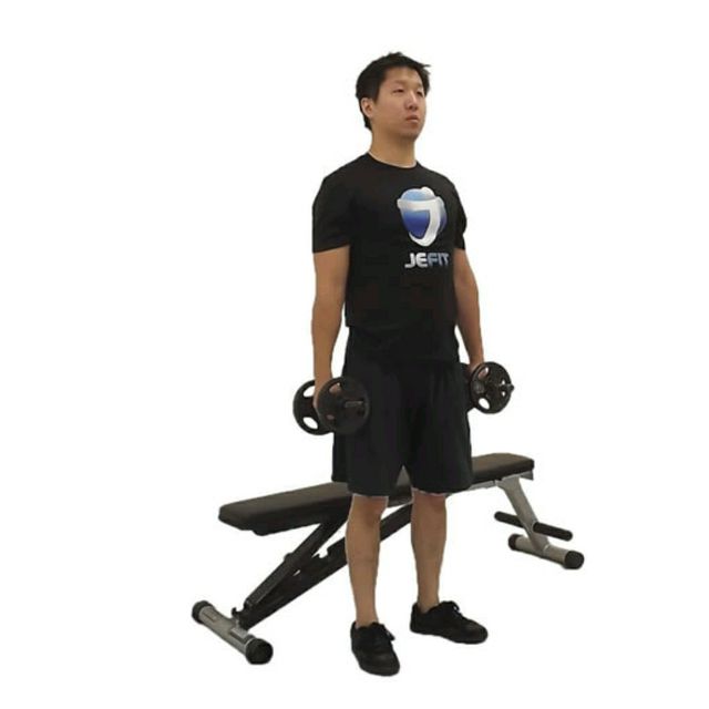 Dumbbell Box Squat by Brittany D. - Exercise How-to - Skimble