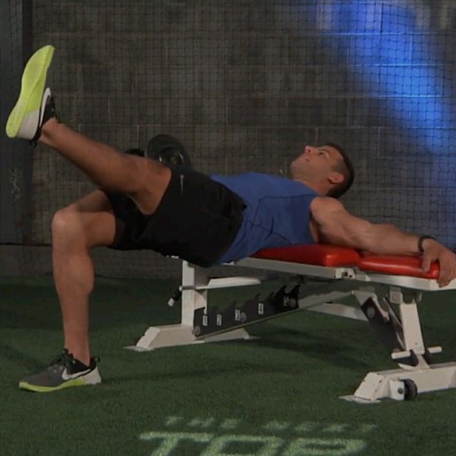 Single Leg Hip Thrust by Brittany D. - Exercise How-to - Skimble