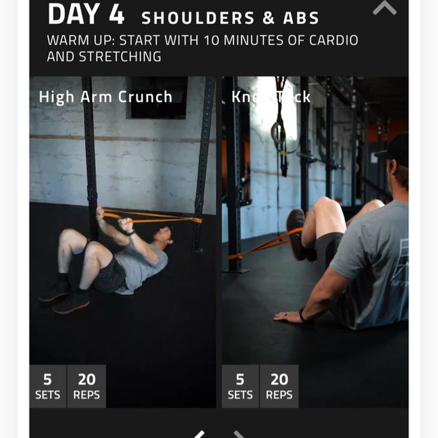 High Arm Crunch by Kaitlyn Gallant - Exercise How-to - Skimble