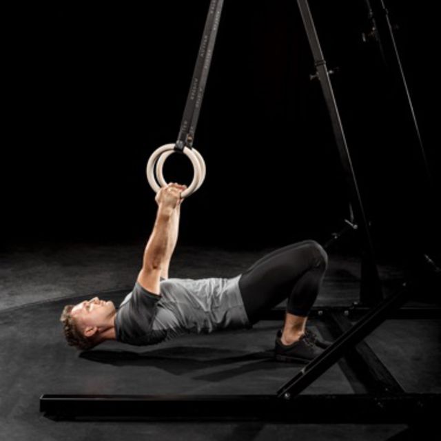 Inverted Row - Rings Horizon 90d by Jesper F. - Exercise How-to - Skimble