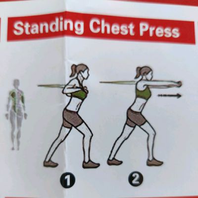 Band Chest Press by Dan S. - Exercise How-to - Skimble