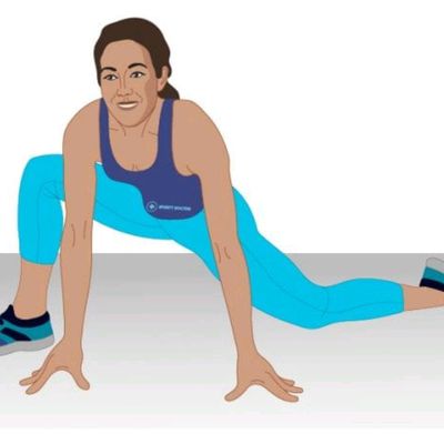 Tabletop External Hip Rotator Stretch - Exercise How-to - Workout ...