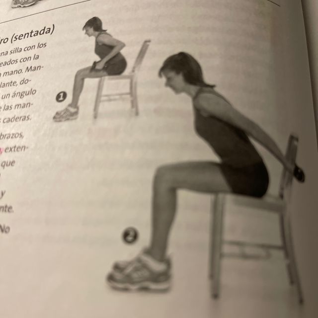 Seated Tricep Kickback by Judy R. - Exercise How-to - Skimble