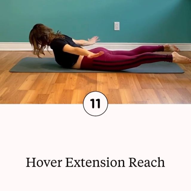 Hover Extension Reach by Rushfitness 💪🏽 - Exercise How-to - Skimble