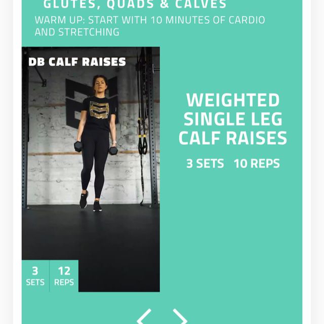 Weighted Calf Raises by Kaitlyn Gallant - Exercise How-to - Skimble
