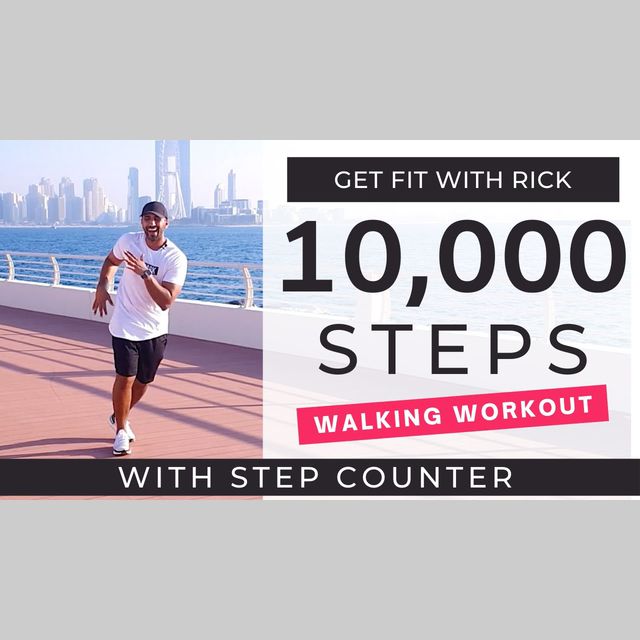 10,000 Steps Walking - Free Cardio Workout by Renata D. - Skimble
