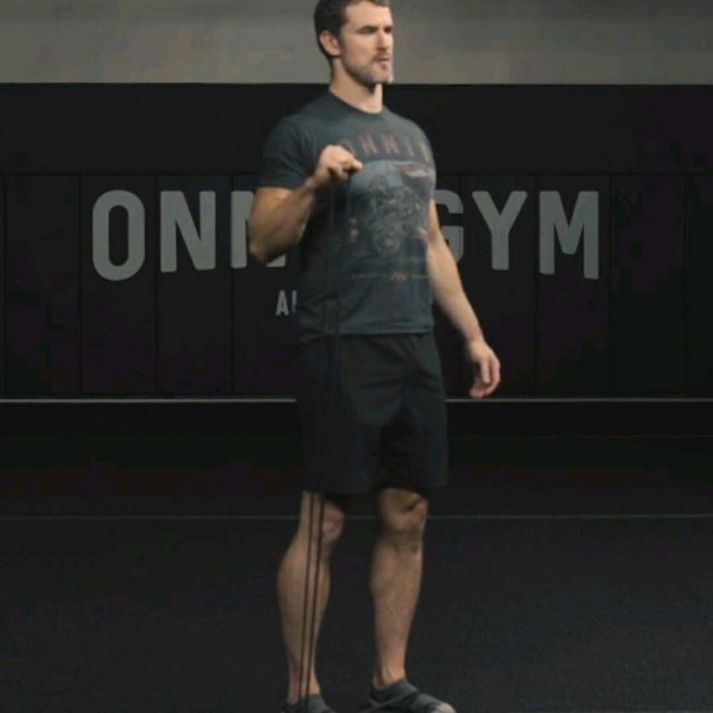 Single-Arm Banded Reverse Curl by Brittany D. - Exercise How-to - Skimble