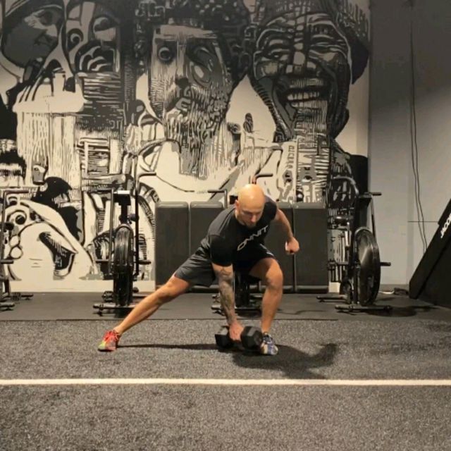 Dumbbell Lateral Lunge with Reach by Brittany D. - Exercise How-to ...