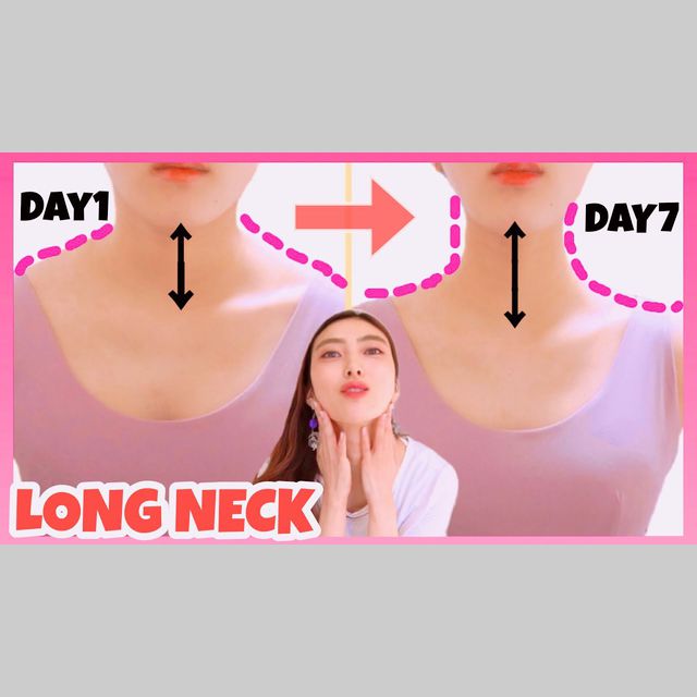 Get Beautiful, Long, Thin Neck with This Exercises & Stretches | Lose ...