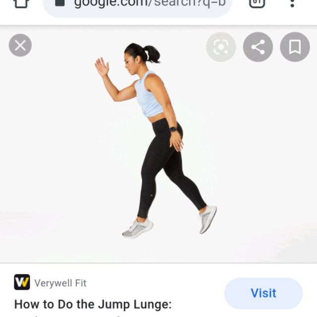 Banded Jump Lunges by Blissed Out Baker -plant Based Chef - Exercise ...