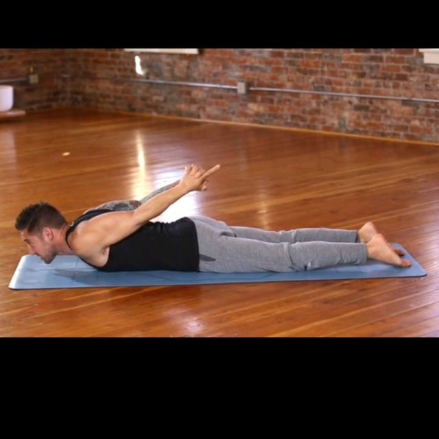 Locust Pose Lift Chest by Alex 🌊. - Exercise How-to - Skimble