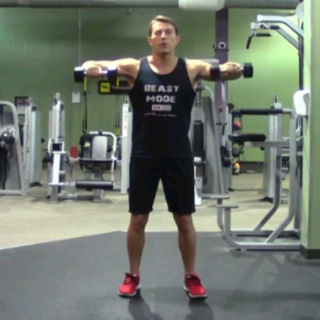 DB Upright External Rotation by Francisco Perez - Ejercicio Cómo hacerlo - Skimble