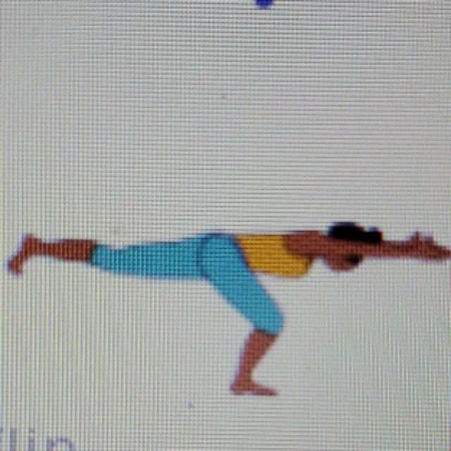 Warrior 3 Squat Pose by Elizabeth Backstrom - Exercise How-to - Skimble