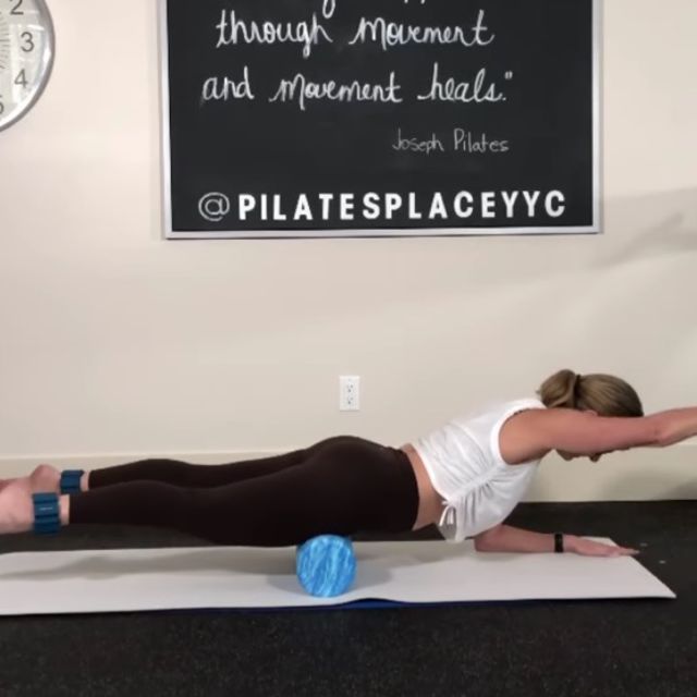 Arm Reaches On Foam Roller by Rushfitness 💪🏽 - Exercise How-to - Skimble