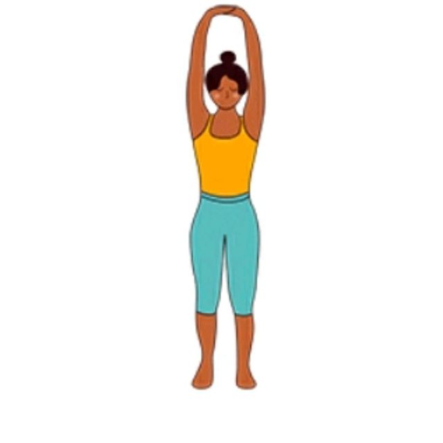 Palm Tree Pose by Elizabeth Backstrom - Exercise How-to - Skimble