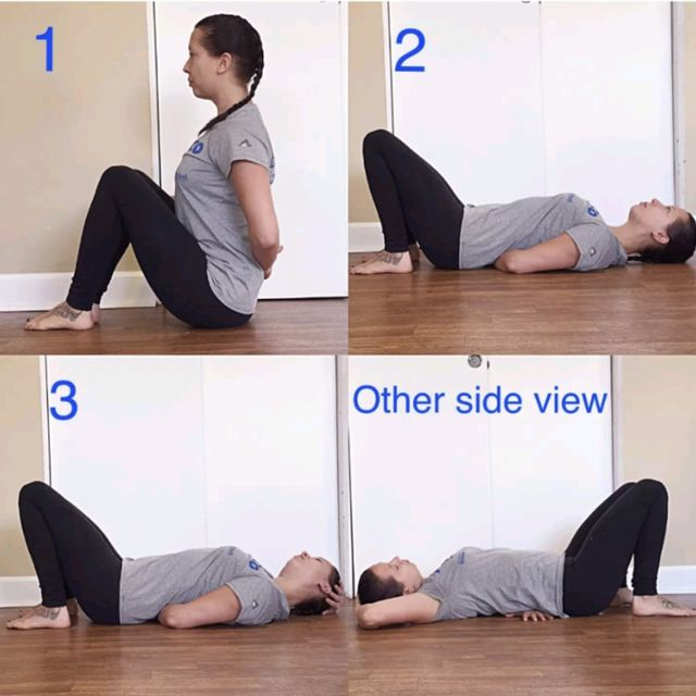 SUPINE HAND BEHIND BACK STRETCH/STRENGTHENING - Exercise How-to ...