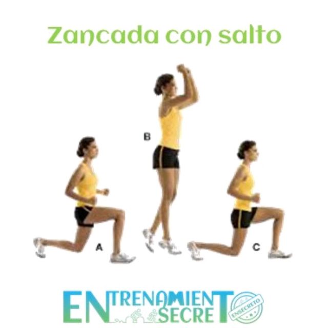 Zancadas Con Salto by Jose Carlos Moreno Perez - Ejercicio Cómo hacerlo ...
