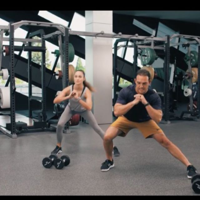 Warm Up Quad Reach Hip Stretch Runners Lunge Walkouts Lateral Step ...