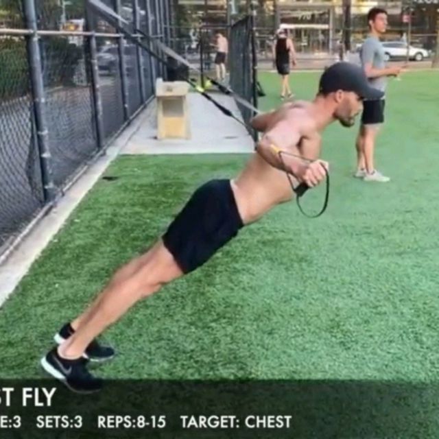 TRX - Chest Fly by Frank Roodenburg - Exercise How-to - Skimble
