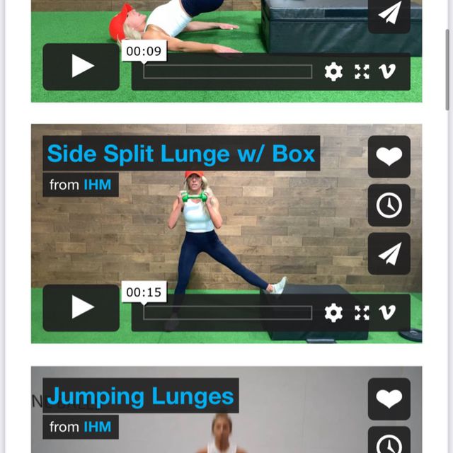 Box Side Split Lunge by Kaitlyn Gallant - Exercise How-to - Skimble