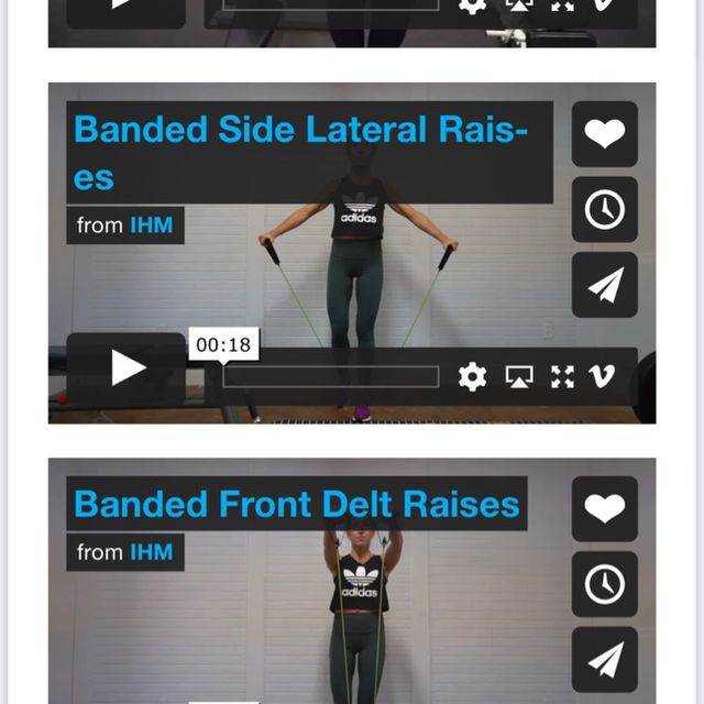 Banded Side Raises by Kaitlyn Gallant - Exercise How-to - Skimble