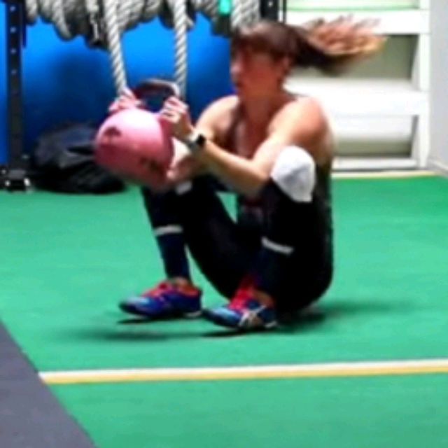 KB Roll To Stand With Press by Chan Y. - Exercise How-to - Skimble