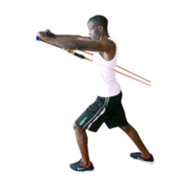 Incline Resistance Band Press - Exercise How-to - Workout Trainer by ...
