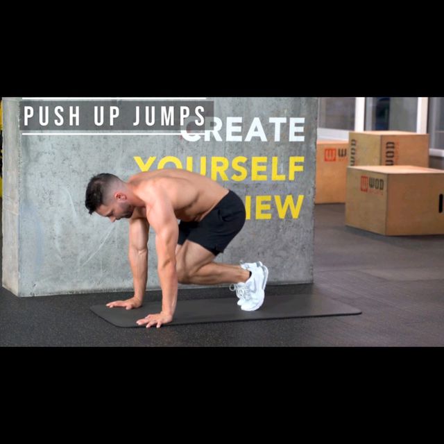 Navy Push Up Jumps by Alex 🌊. - Exercise How-to - Skimble