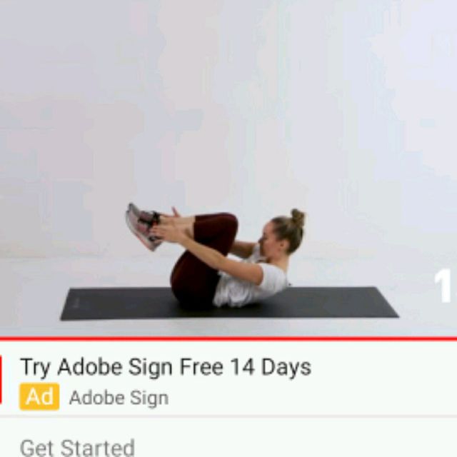 Crunch and pulse - Exercise How-to - Workout Trainer by Skimble