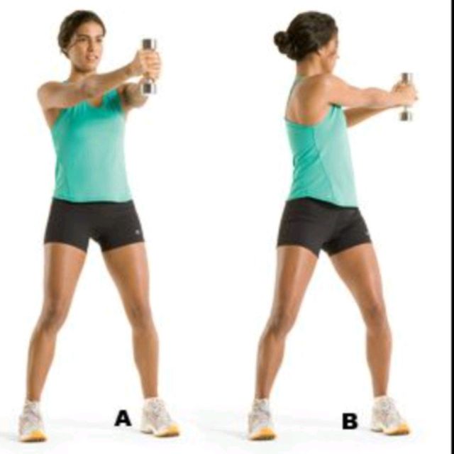 Dumbell Standing Rotation by Chan Y. - Exercise How-to - Skimble