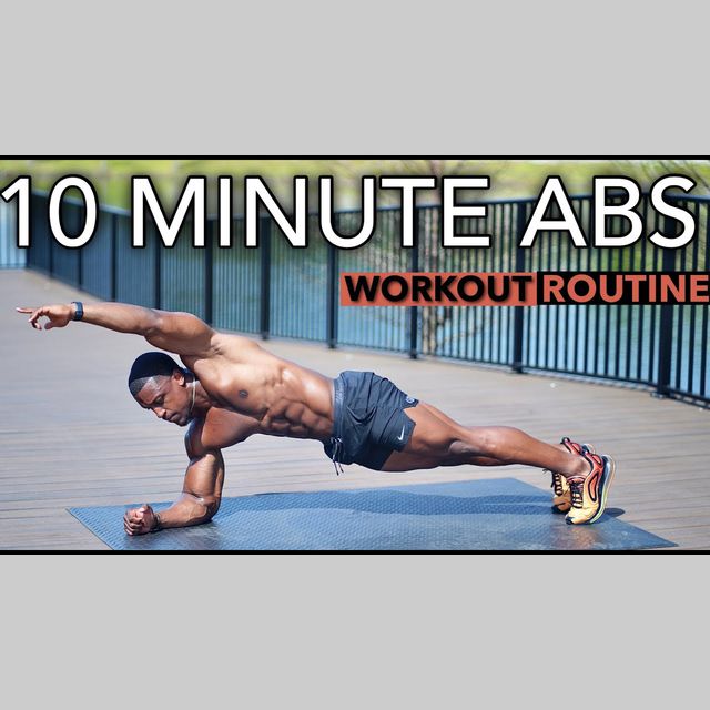10 Minute Ab Routine (NO EQUIPMENT) | ASHTON HALL OFFICIAL - Free Ab ...