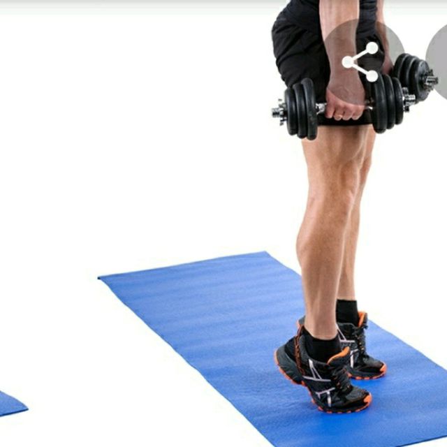 Dumbbell Calf Raises by Glenn Washington - Exercise How-to - Skimble