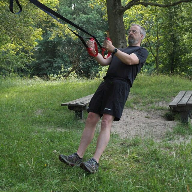 TRX Mid Row To Muscle Up - Exercise How-to - Skimble