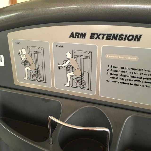 Seated Arm Extension by Siphiwe Baleka - Exercise How-to - Skimble