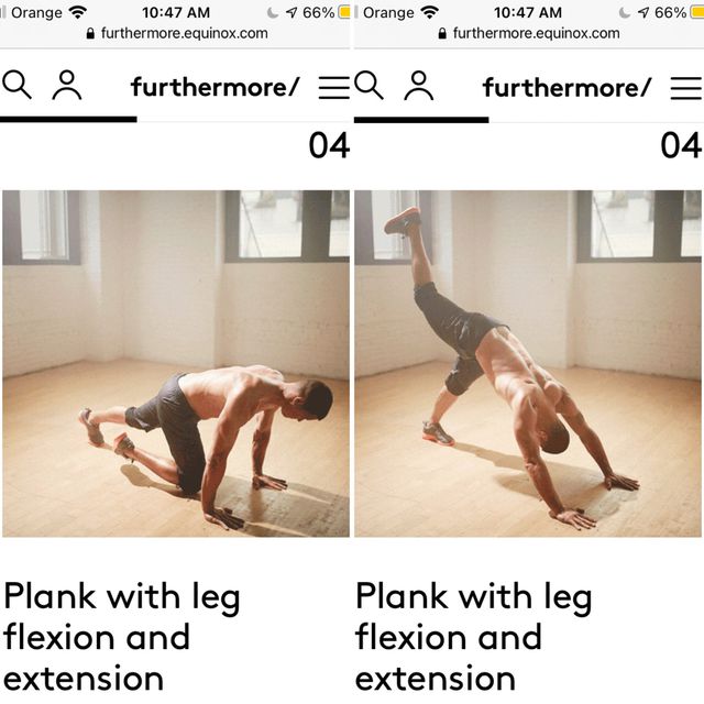 Plank With Leg Flexion And Extension by Siphiwe Baleka - Exercise How ...
