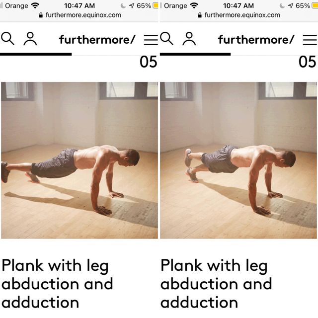 Plank With Leg Abduction And Adduction by Siphiwe Baleka - Exercise How ...