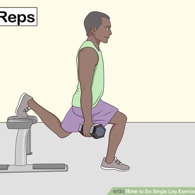 Weighted Bulgarian Split Squat by Adele A. - Exercise How-to - Skimble