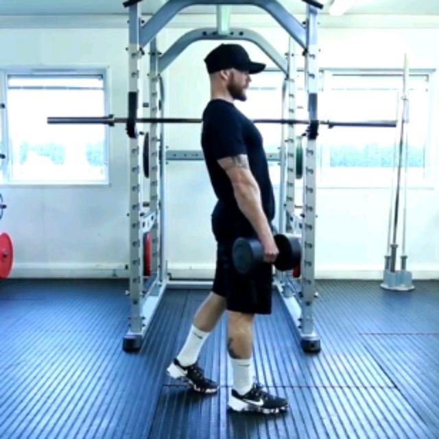 Split Stance DB Romanian Deadlift by Francisco Perez - Ejercicio Cómo ...