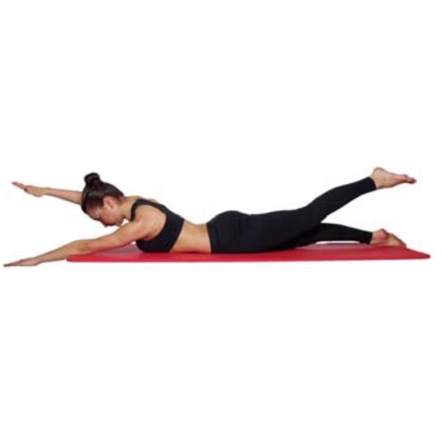 Pilates Swimming - Exercise How-to - Workout Trainer by Skimble